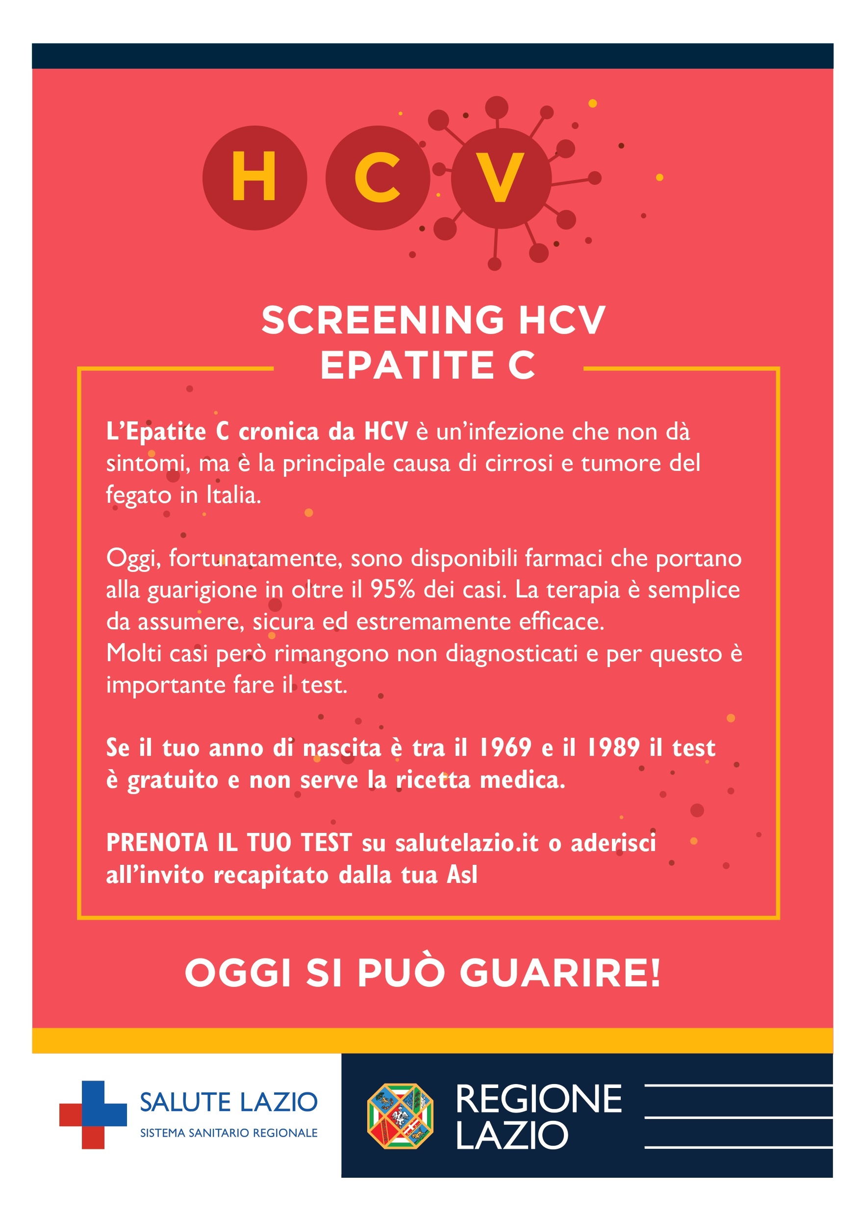 La campagna di screening HCV - Asl Roma 3