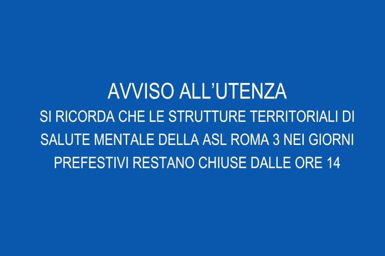 Distretti - Asl Roma 3